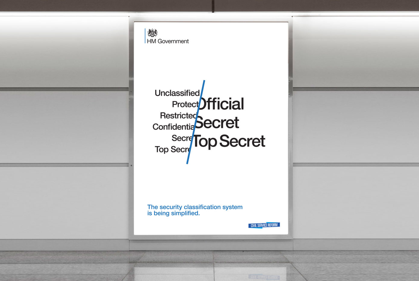 Red Stone | Security classification posters