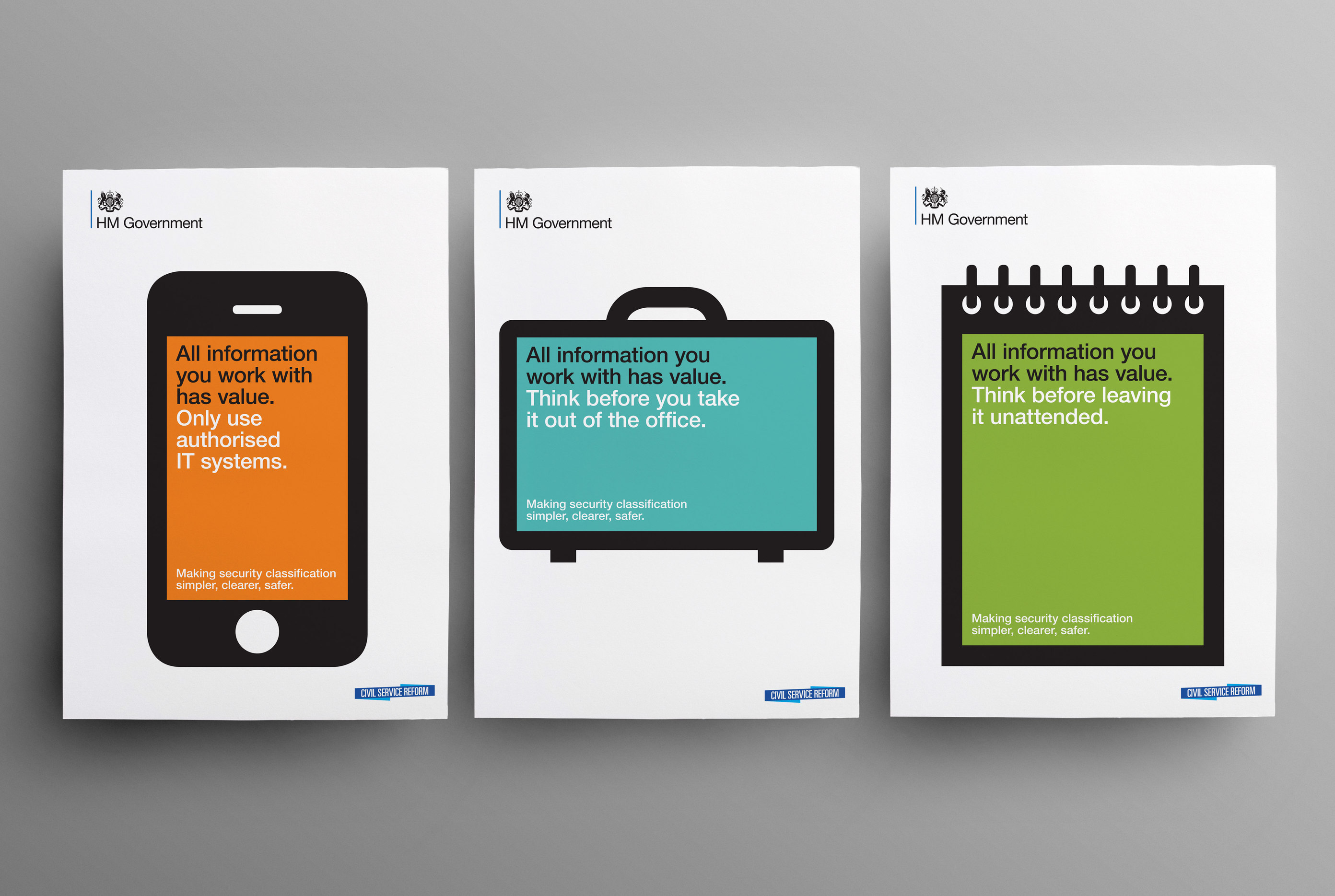 Red Stone | Security classification posters